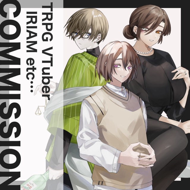 TRPG、IRIAM、Vtuber等……立ち絵を作成致します！ | スキマ - イラスト依頼・opt販売ならSKIMA