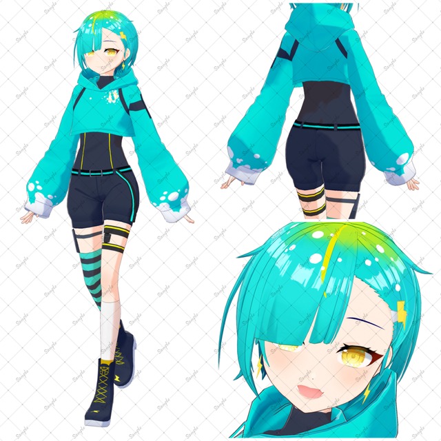 vroid製3Dモデルつくります | スキマ - イラスト依頼・キャラ販売ならSKIMA