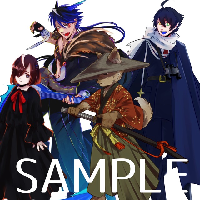 現代・ファンタジーのTRPG立ち絵制作【基本5000円】 | スキマ - イラスト依頼・キャラ販売ならSKIMA