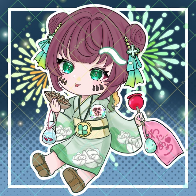 かわいいいSDイラスト制作します！【納期短縮OK！】 | SKIMA（スキマ）