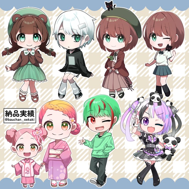 【商用利用OK】SDイラスト制作 | SKIMA（スキマ）