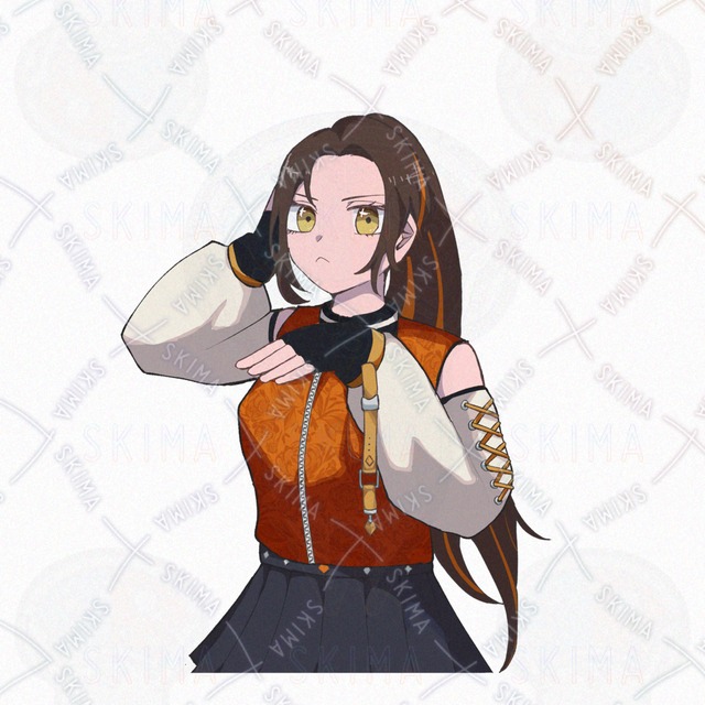 SNS用アイコン（バストアップ） | SKIMA（スキマ）