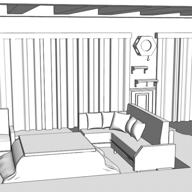 漫画背景の3Dモデル作成します | SKIMA（スキマ）