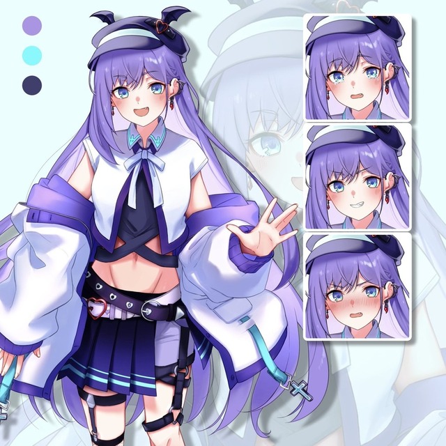 🎊先着5名様🎊【立ち絵制作】TRPG、Vtuber、配信用など【表情差分付き】 | SKIMA（スキマ）