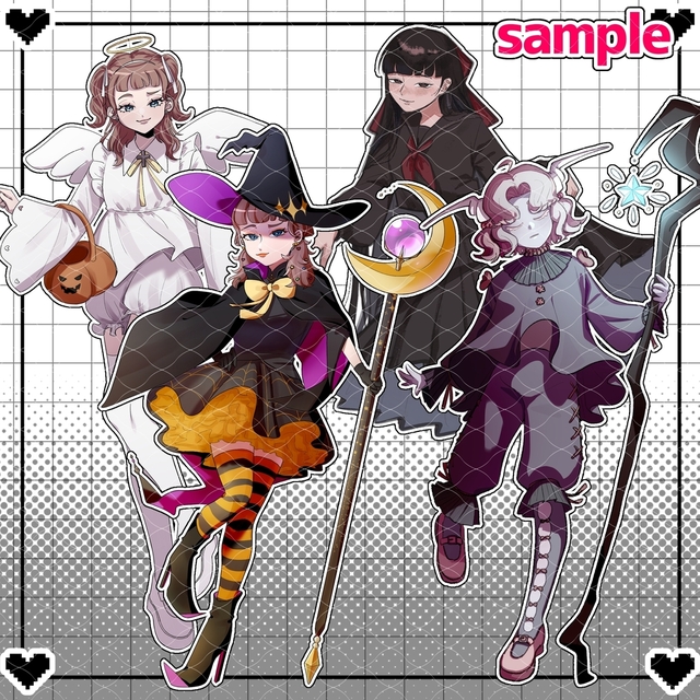 【10月末迄SALE中】女性キャラ立ち絵 | SKIMA（スキマ）