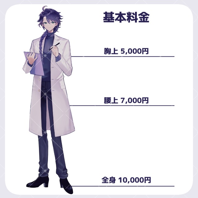 立ち絵イラスト制作いたします【TRPG/配信etc】 | SKIMA（スキマ）