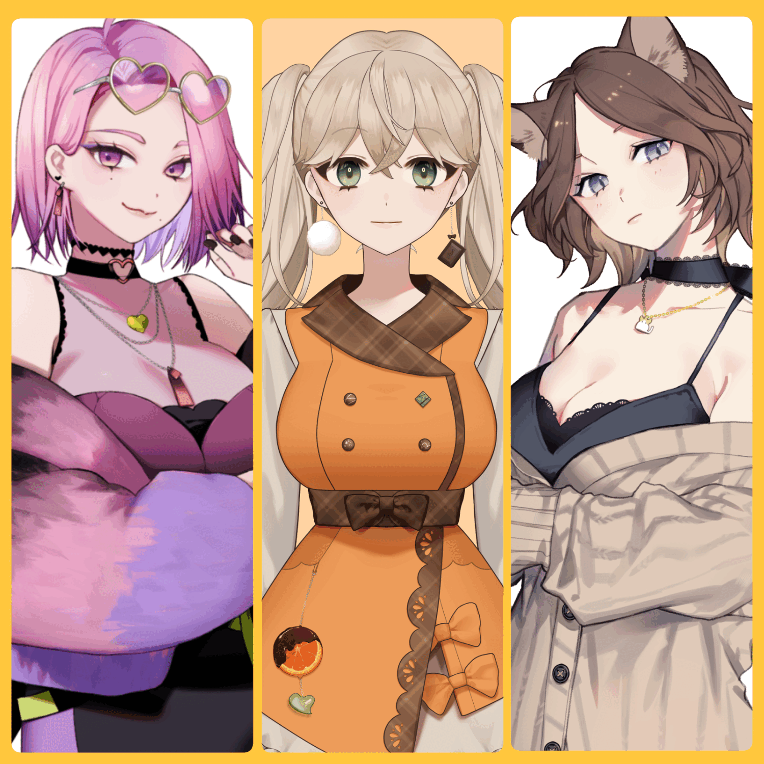 パーツ分け*VTuber立ち絵イラスト制作 | SKIMA（スキマ）