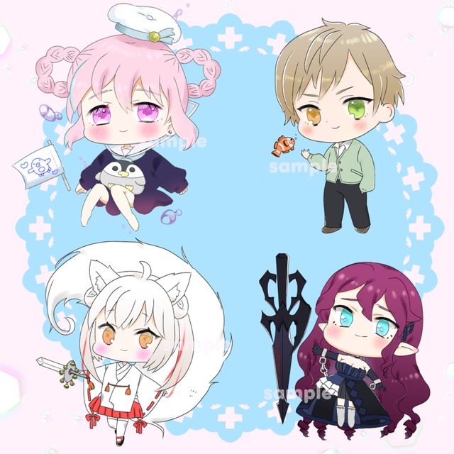 SD(デフォルメキャラ)制作【商用利用OK】 | SKIMA（スキマ）