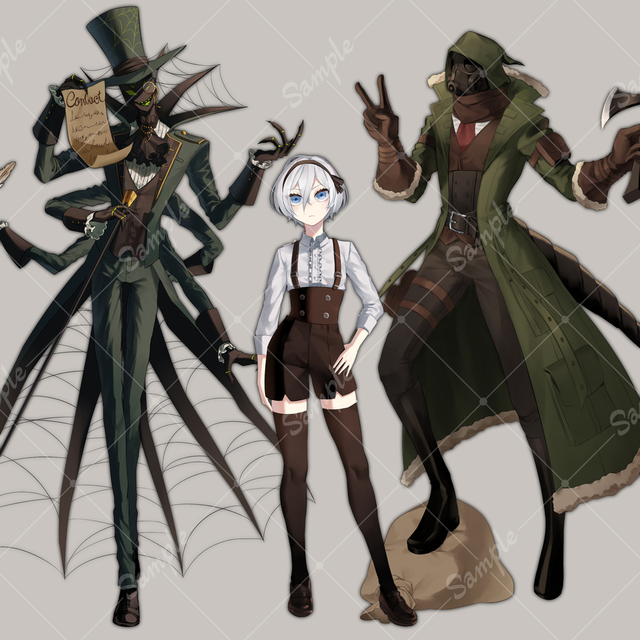 【ゲーム、TRPG、動画等】立ち絵イラスト制作 | SKIMA（スキマ）